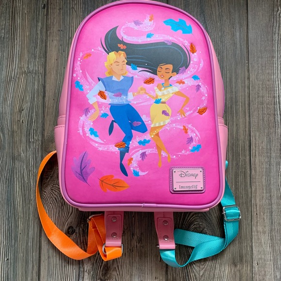 Loungefly | Accessories | Pink Loungefly Disney Pocahontas Colors Of ...